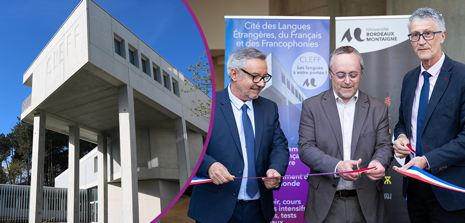 Inauguration de la Cité des Langues Étrangères, du Français et des ...