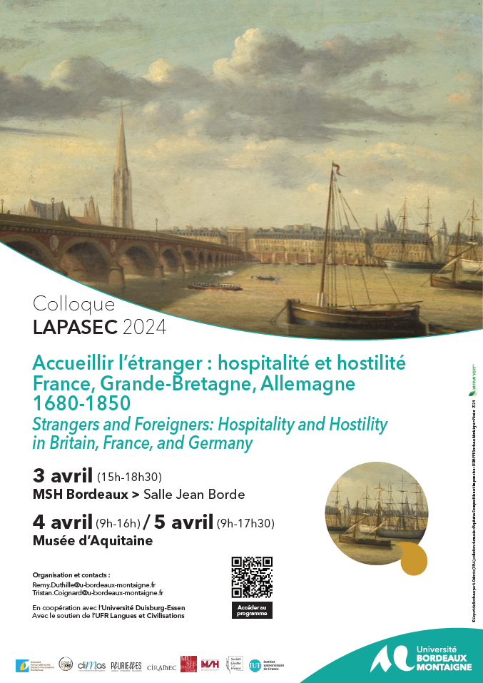 Colloque international - Accueillir l’étranger : hospitalité et ...
